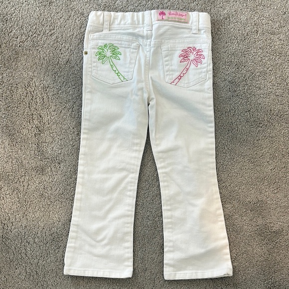 Lilly Pulitzer | Bottoms | Lilly Pulitzer Jeans With Palm Tree ...